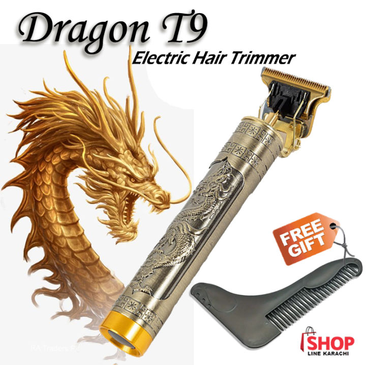 New style Dragon Vintage T9 Electric Hair Cutting Machine Professional ...
