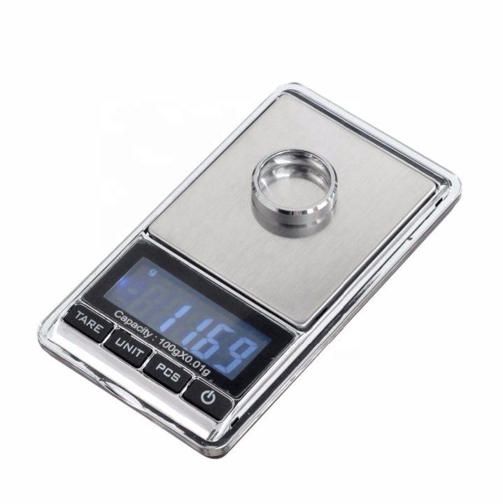 High Accuracy Electronic Pocket Scale Gem Jewelry Medicine Herb Drug ...