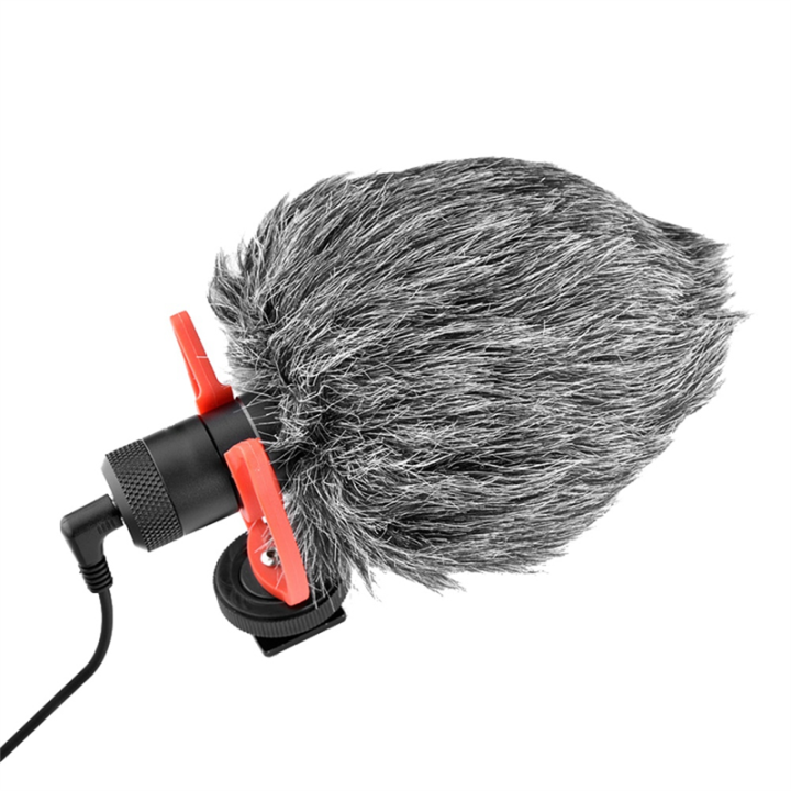 Noise Canceling Condenser Microphone Camera Recording Interview ...