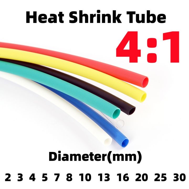 5m 4:1 Adhesive heat shrink tube, color heat shrink tube, double wall ...