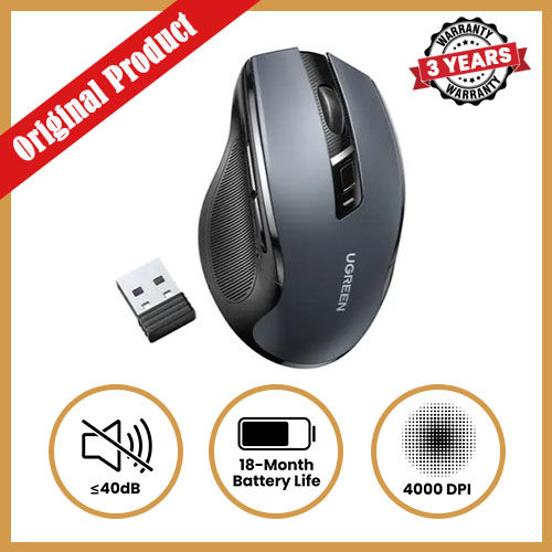 UGREEN Ergonomic Wireless Mouse MU006 | Daraz.lk