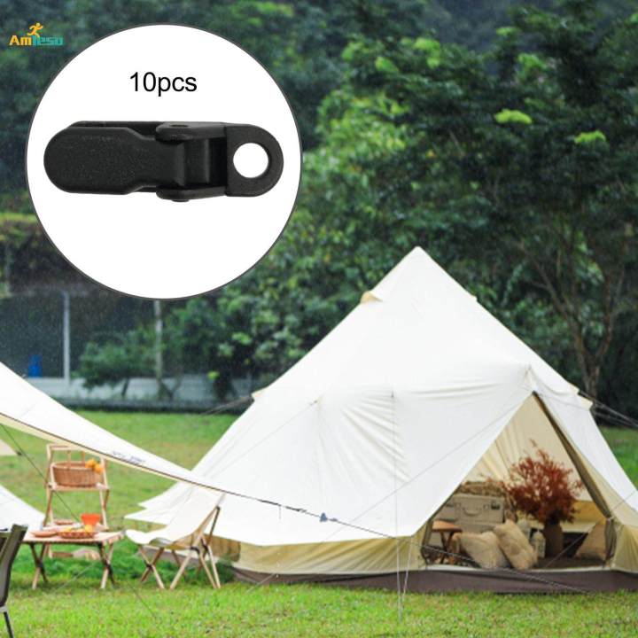 20pcs Awnings Tarp Clips Canopies Canopies Clamps Fasteners Tent Clips ...