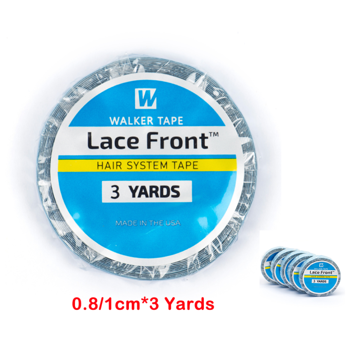 0.8/1CM*3 Yards Super Hair Blue Tape Double-Sided Adhesive Tape Hair ...