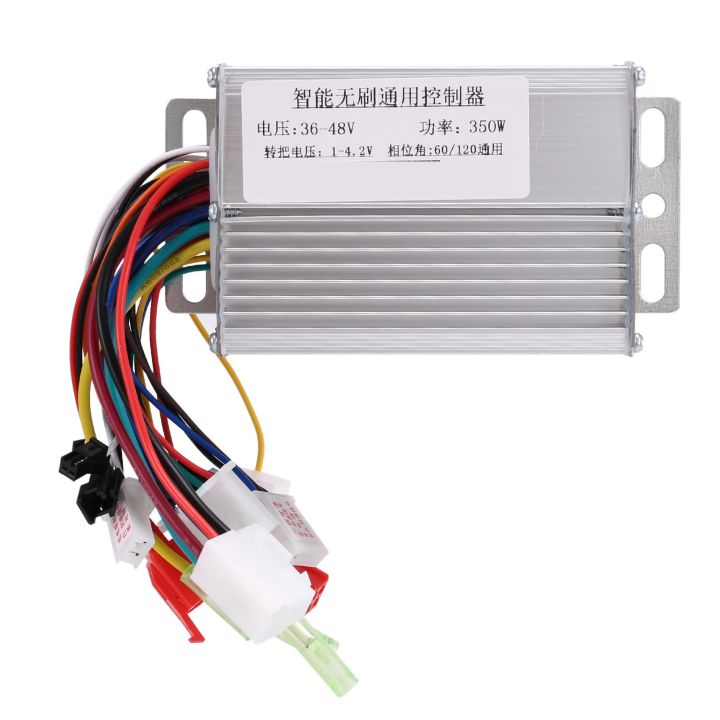Electric Bike Motor Controller 36V/48V 350W12 Tube Brushless DC Motor ...