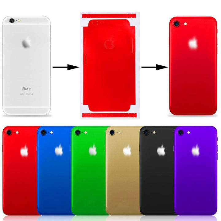Perfect Luxury Color Skin Sticker iPhone 11 Pro Xs Max 8 6 6s Plus ...
