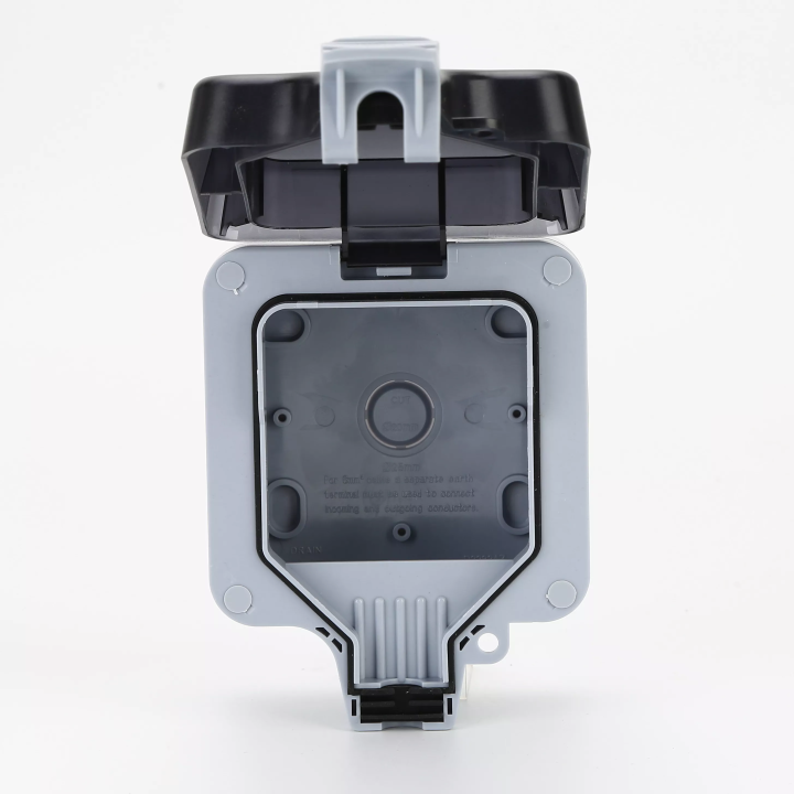 Waterproof Ground Floor FULLY POLYCARBONATE Switch Box Garden Socket ...