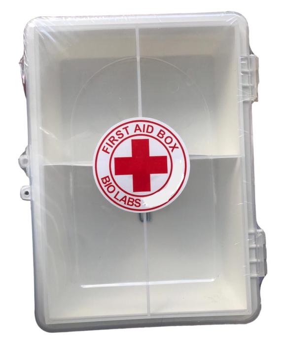 First Aid Box plastic (13x10x4 inches) | Daraz.lk