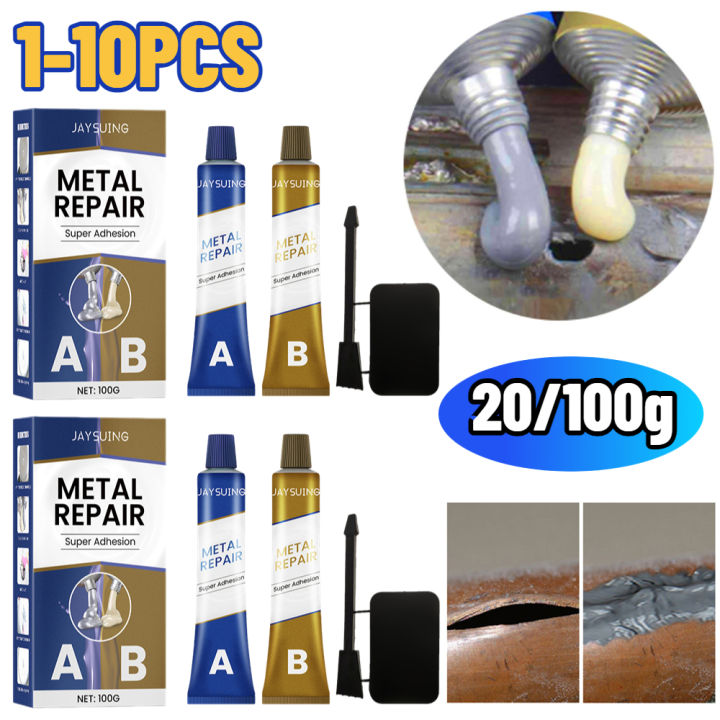 1-10pcs Ab Glue Metal Repair Adhesive High Strength Bonding Sealant ...