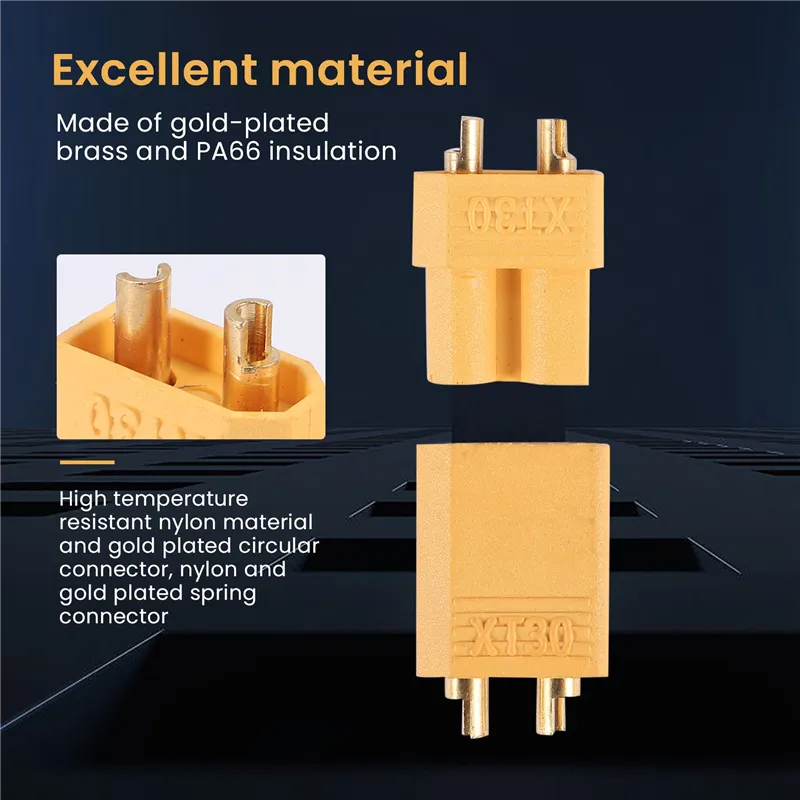XT30 Male Female Battery Connectors XT30U Male Female Connectors | Daraz.lk