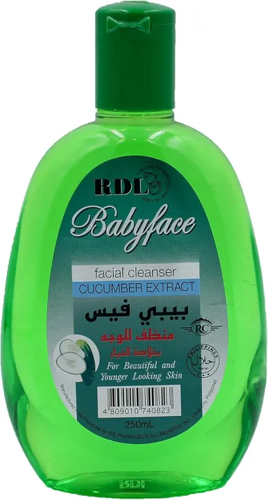 Rdl BabyFace Cucumber Extract Facial Cleanser 250 ml | Daraz.lk