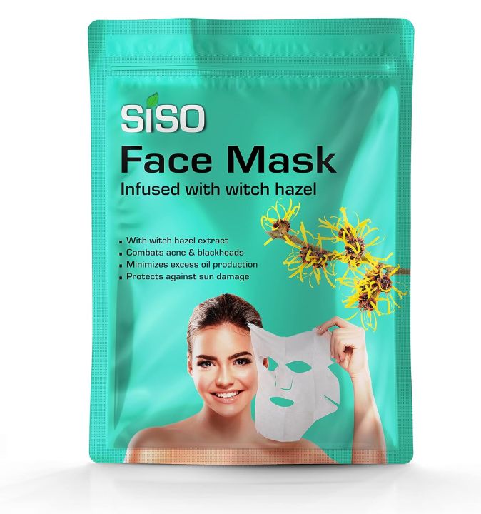 Siso Witch Hazel Face Sheet Mask 30g (Pack of 1)(FROM INDIA)NUZ | Daraz.lk