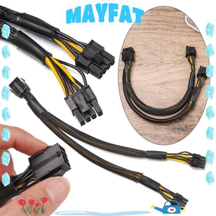 MAYFAT GPU Power Adapter Power Supply PCI Express Graphics Card Female ...