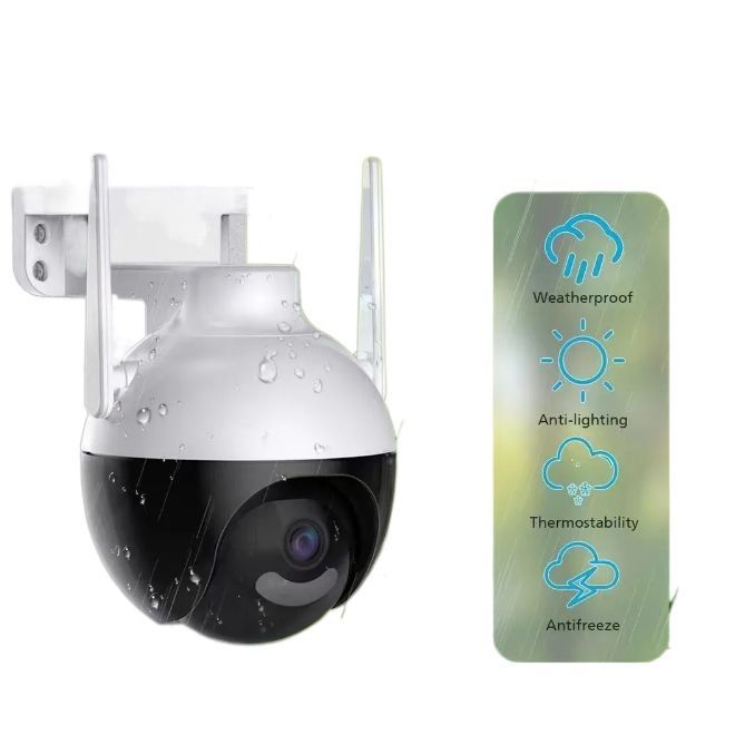 UK PRO Outdoor Smart Wifi Camera 5MP | Daraz.lk