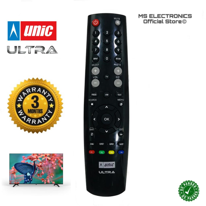 Unic Ultra Singer Smart LED Tv Remote Controller | Daraz.lk