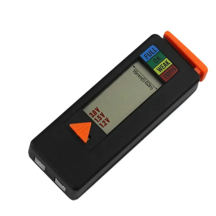 Monitor Button Battery Checker Digital Battery Tester Portable Small ...