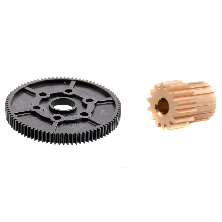 ZOROOM 1PC 14T Motor Gear 0.5M R86044 Metal Pinion Gears for 86100 ...