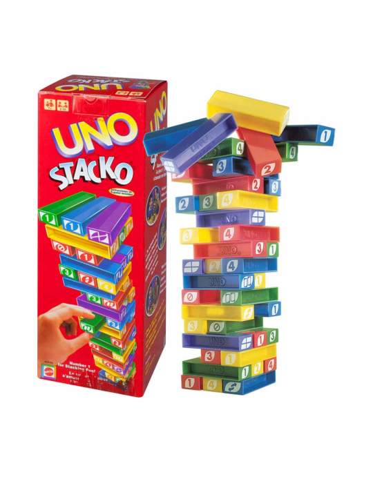 UNO STACKO Stacking Block Game/Toys/Family Game | Daraz.lk