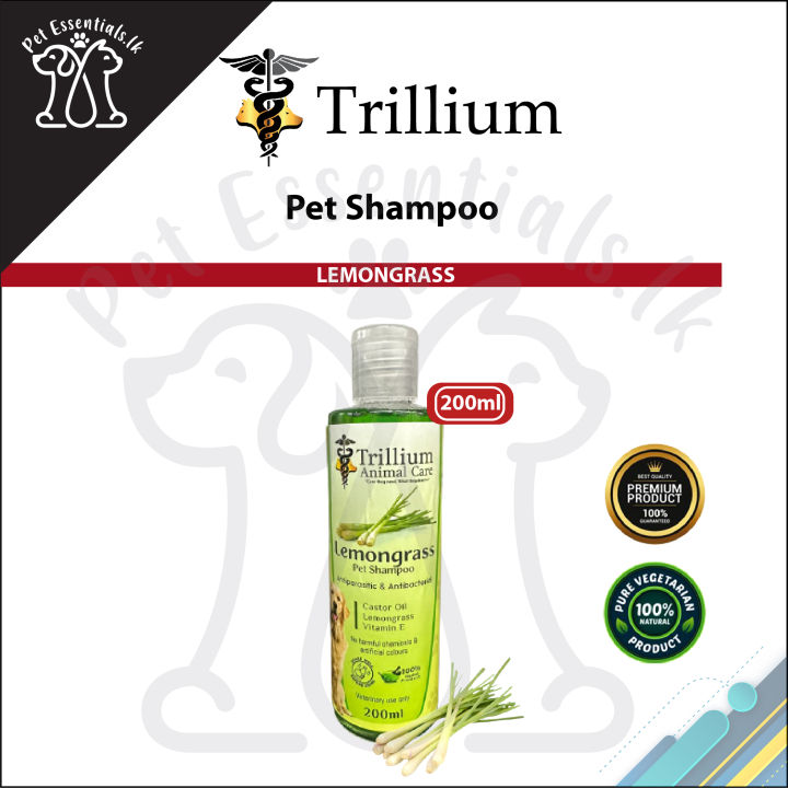 Trillium Lemongrass Antiparasitic & Conditioning Shampoo 200ml | Daraz.lk