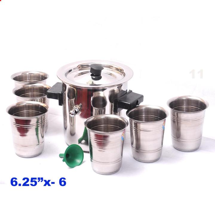 Milk pan With 6 Pce Tamler | Daraz.lk