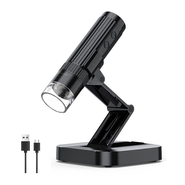 1 PCS Wireless Digital Microscope 50X-1000X Magnification WiFi USB ...
