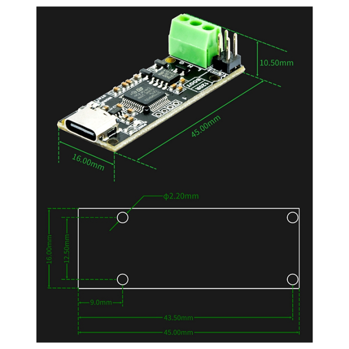 CANable V2.0 CANbus Transceiver USB to Protocol Analyzer Adapter CAN2.0 ...