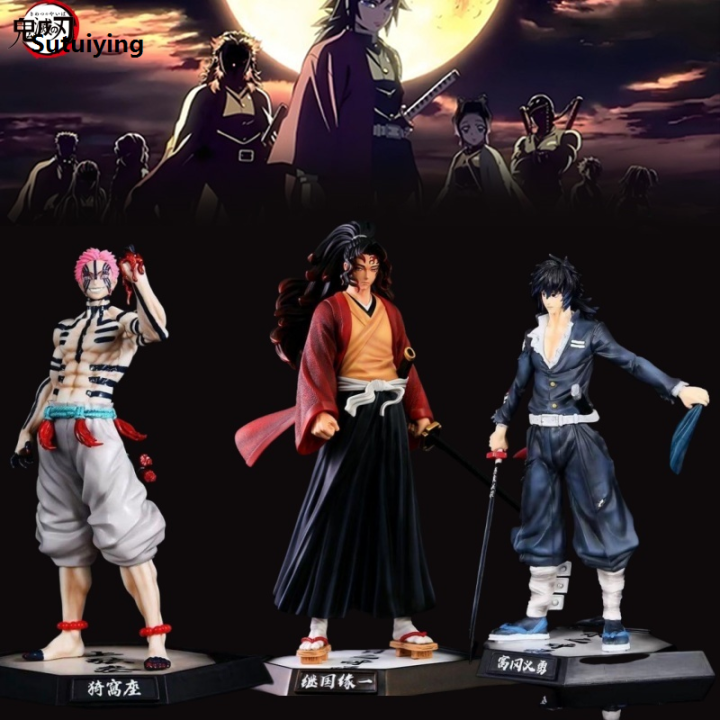 Sutuiying Anime Demon Slayer Figure Kamado Tanjirou Nezuko Action ...