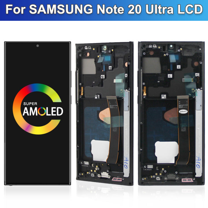 Super AMOLED Note 20 Ultra Screen for Samsung Galaxy Note20 Ultra N985F ...