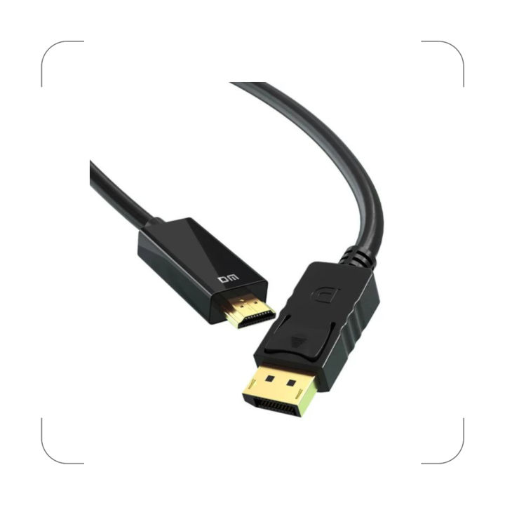 DM DP To HDMI Converter Cable 4K 1.8M | Daraz.lk