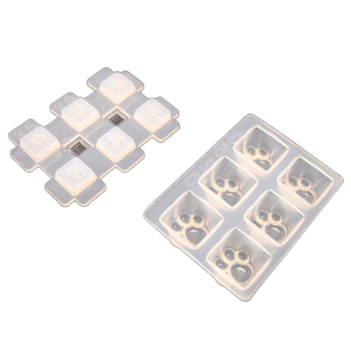 DIY Mechanical Keyboard Key Cap Silicone Mold UV Crystal Epoxy Molds ...