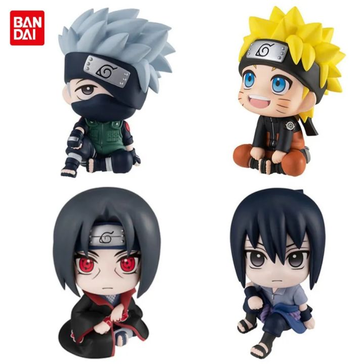 9.5 CM Anime Figure Cartoon Uzumaki Naruto Toys Statue Sasuke Uchiha ...