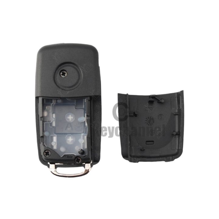 Keychannel 1pcs 3 Button Car Key Xhorse Flip Remote Case B5 Type Remote ...