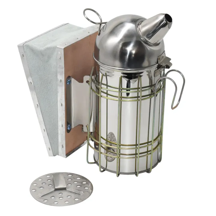 Beekeeping Smoker Stainless Steel Equipment Hive Box Tool Supplies For ...