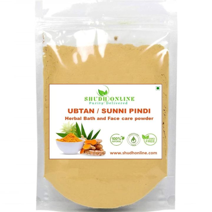 Shudh Online Sunnipindi Powder, Ubtan Powder - Herbal Bath powder (400g ...