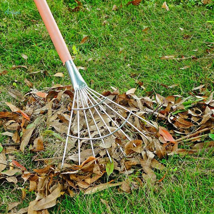 Gardening Rake Head Turf Rake Head Weeding Tool Versatile Thatch Rake ...