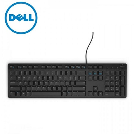Dell Wired keyboard silm smart for Pc or laptop and for office used ...