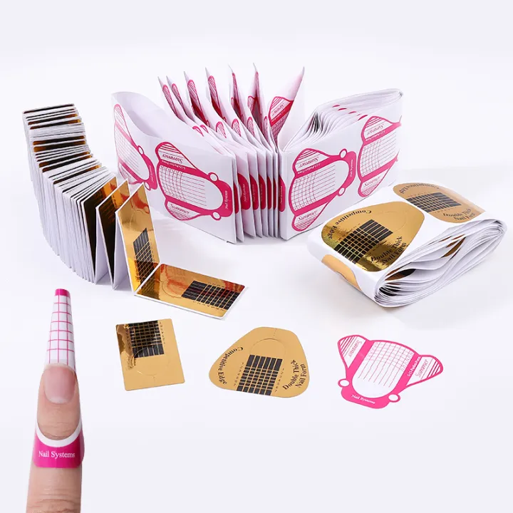 NEW Forms for Extension Nail Molds Gel Paper for Nails Extension ...