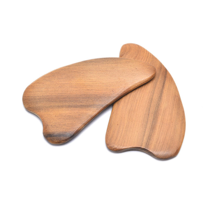 wood Gua sha Stone Face Scrapers Tools For Face Neck Back Body ZHANGBEI ...