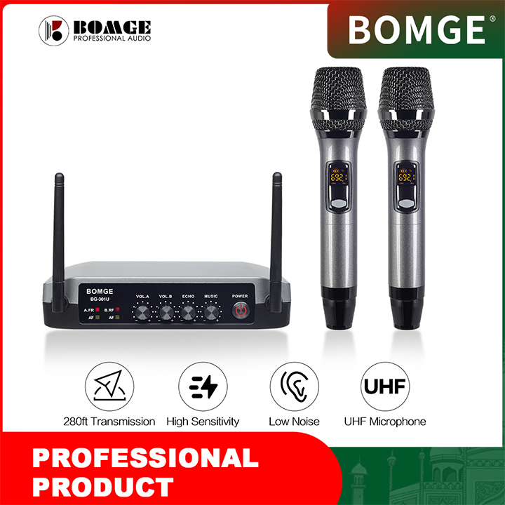 BOMGE Microphone for Smart TV Karaoke with Optical Input＆Coaxial, 85 ...