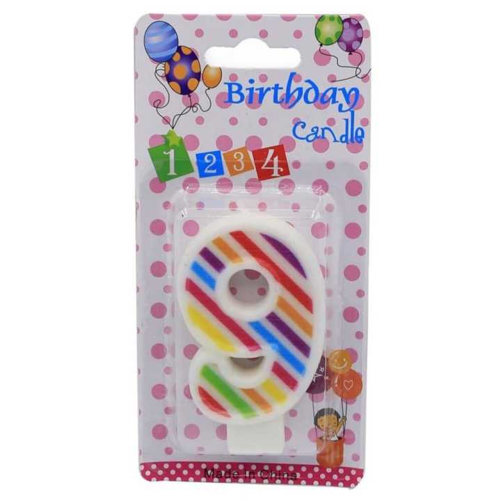 Birthday Candle Number "9" | Daraz.lk