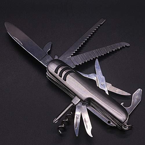 11 in 1 Multifunction Swiss Knife Folding Outdoor Hunting Knife Army ...