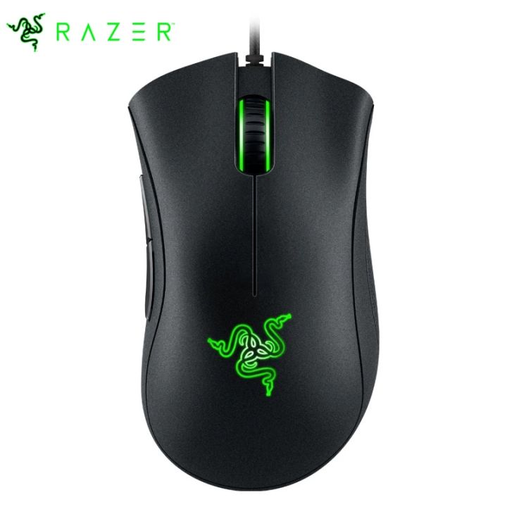 Original 6400DPI Razer DeathAdder Essential Wired Gaming Mouse Mice ...