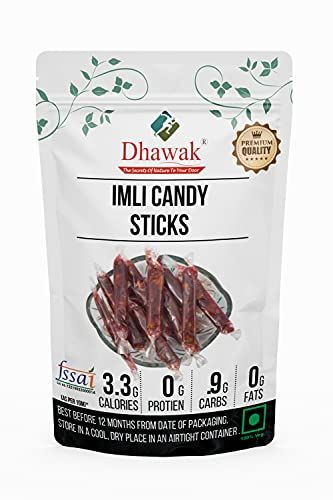 Dhawak Imli Candy Sticks - Natural Tamarind Sweets - 400 GMS.(FROM ...