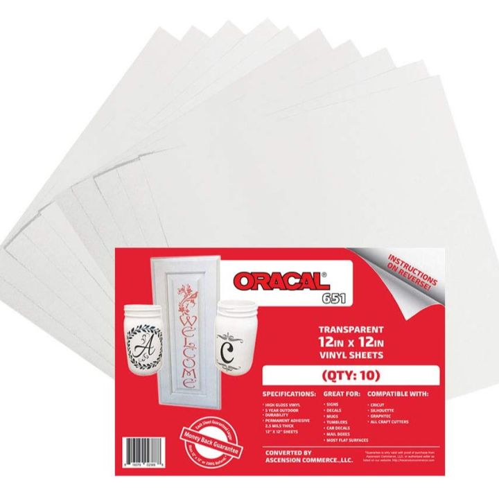Cold Laminating sticker Oracal 651 matt clear 63cm x 10m | Daraz.lk