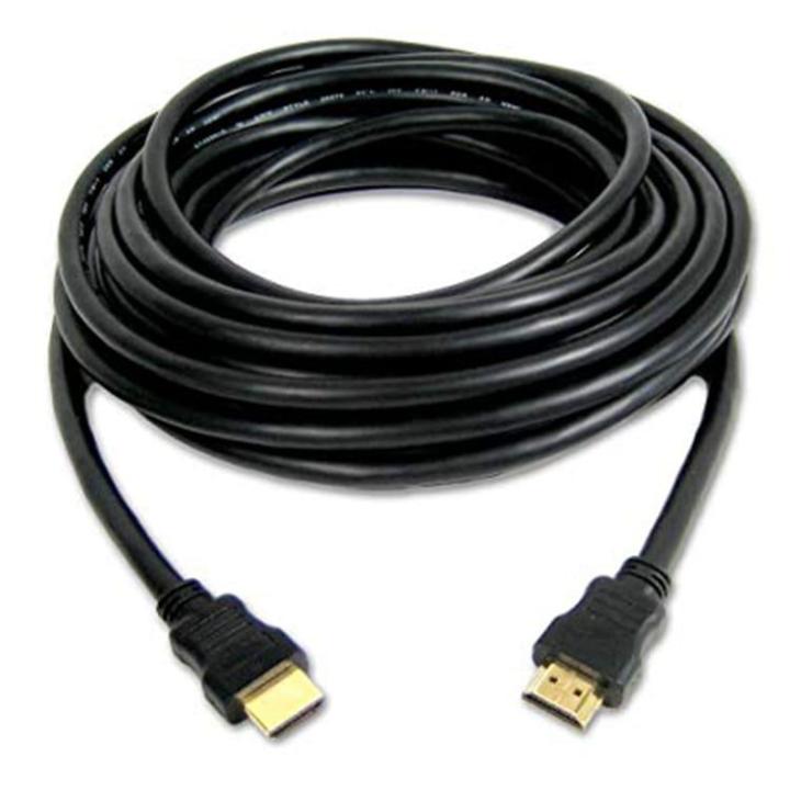 Hdmi Round Cable 15 Mt - Black | Daraz.lk