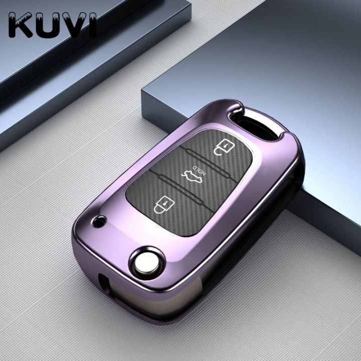 【Alizeker Mall】Remote Key Chain For Hyundai IX35 Accent Sonata Kia K2 ...