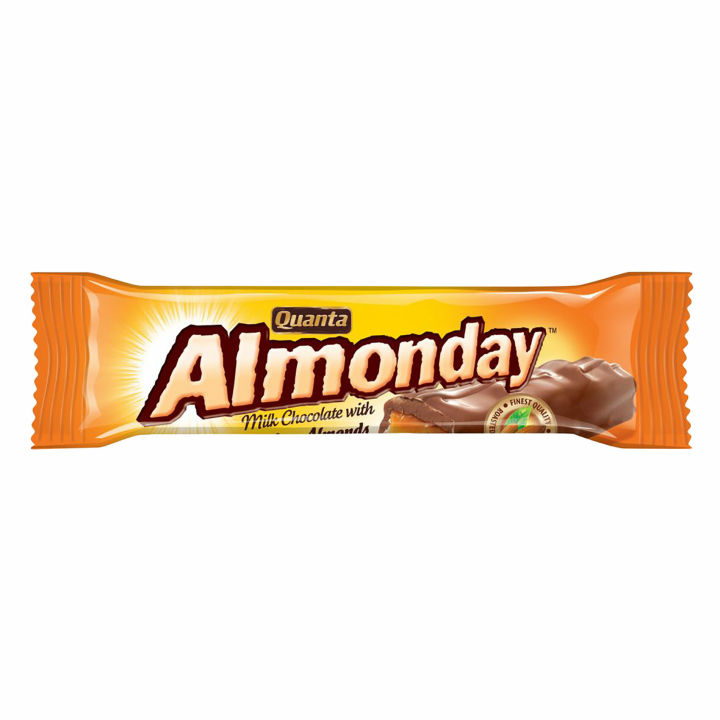 Quanta Almonday Almonds Milk Chocolate 35g | Daraz.lk