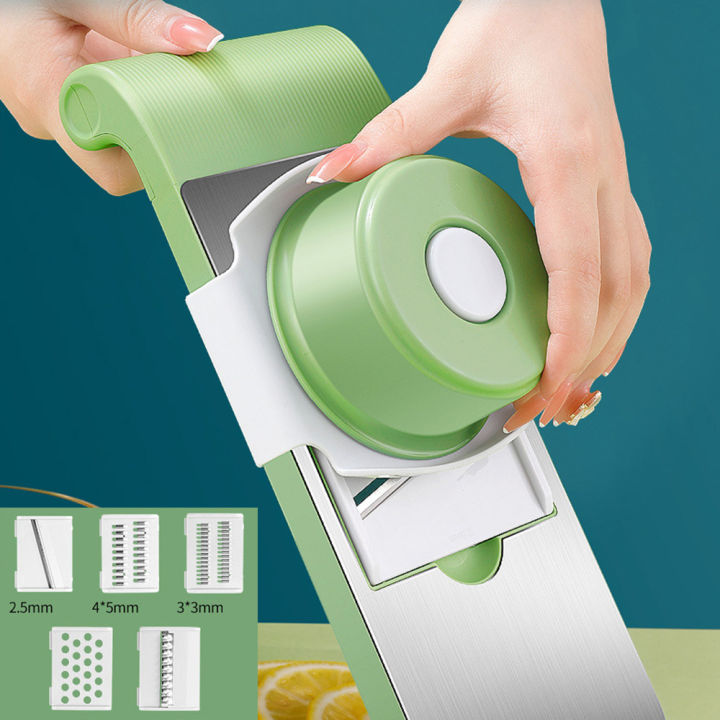 Multi-functional Vegetable Cutter Potato Slicer Carrot Cutter Vegetable Fruit Cheese Grater ...