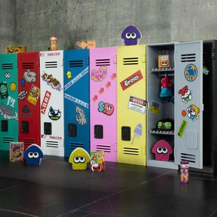 Japan Tokyo Osaka Genuine Bandai Blind Box Splatoon3 Locker Locker ...
