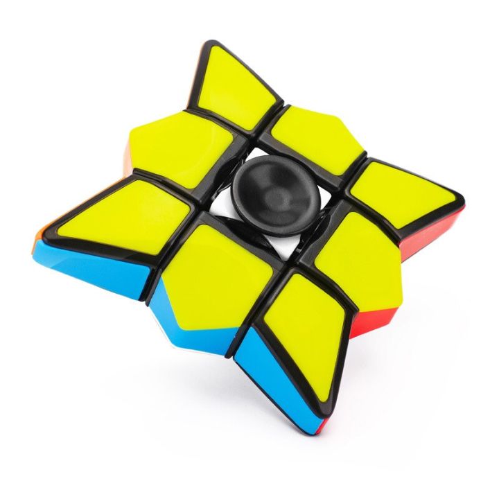 1 【Hot】 Cube Fidget Spinner Fingertip Gyro Fidget Sensory Stress Relief ...