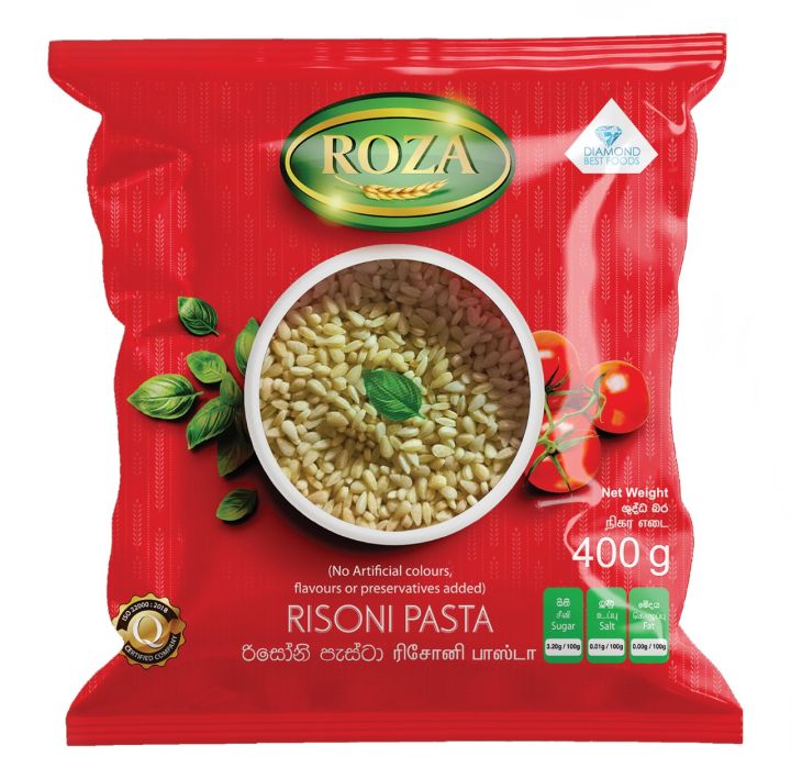 Roza Pasta Risoni 400G | Daraz.lk